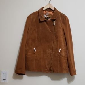 IMAN | Jackets & Coats | Iman Suede Leather Platinum Collection | Poshmark